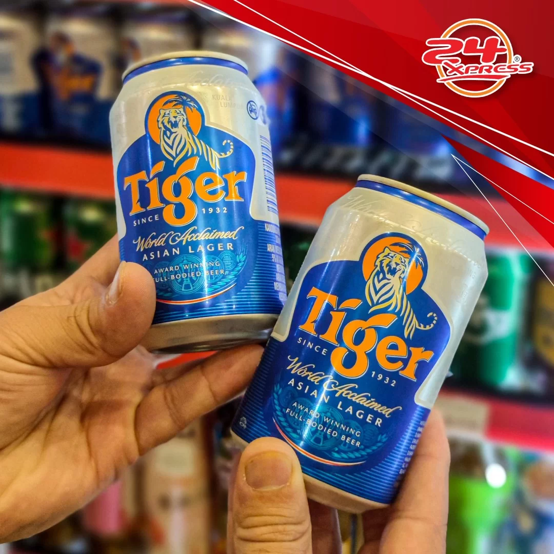 Tiger Beer Can - 24Xpress