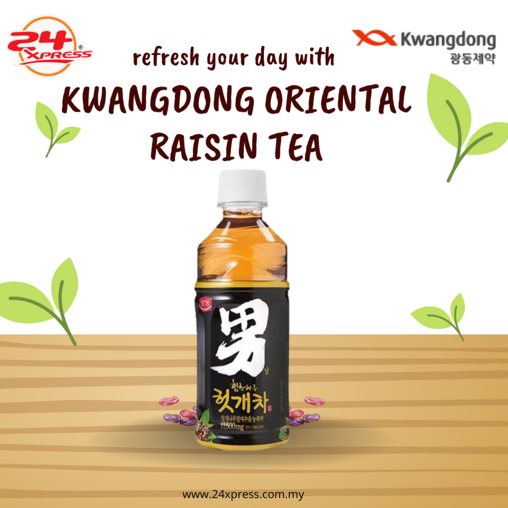 Discover the Goodness of Kwangdong Oriental Raisin Tea! - 24Xpress
